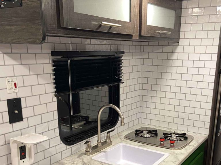 Installing a Tile Backsplash in an RV - Easy Camper Updates